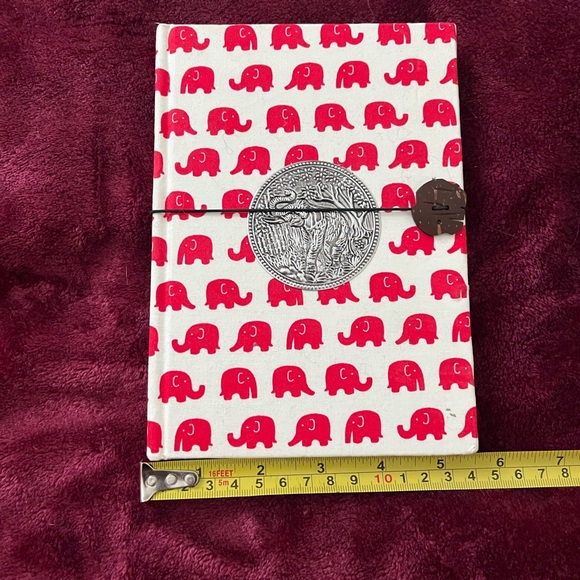 Source Unknown | Office | Notebook Lined And Handmade With Elephants ...